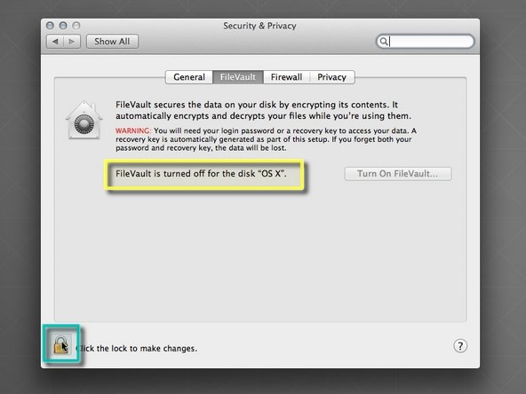 How to enable FileVault on Mac OS X Lion - Dozuki