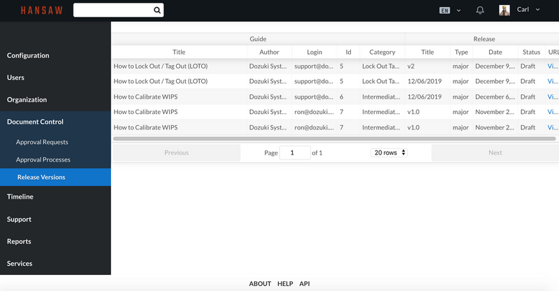 Version Control - Dozuki
